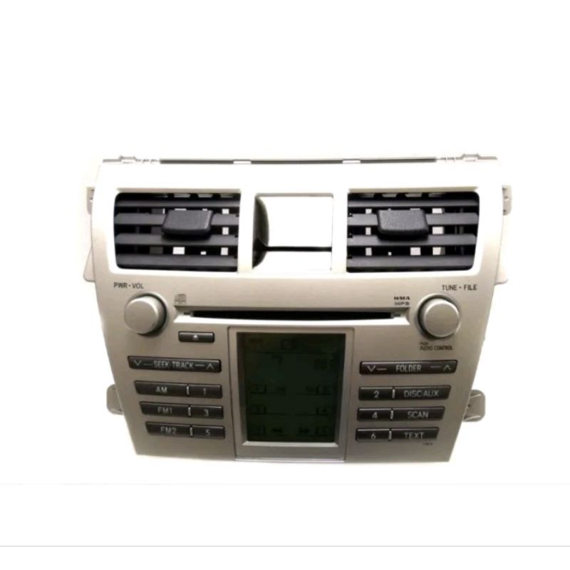 RADIO STANDARD ORIGINAL TOYOTA PNP VIOS NCP93 | Shopee Malaysia