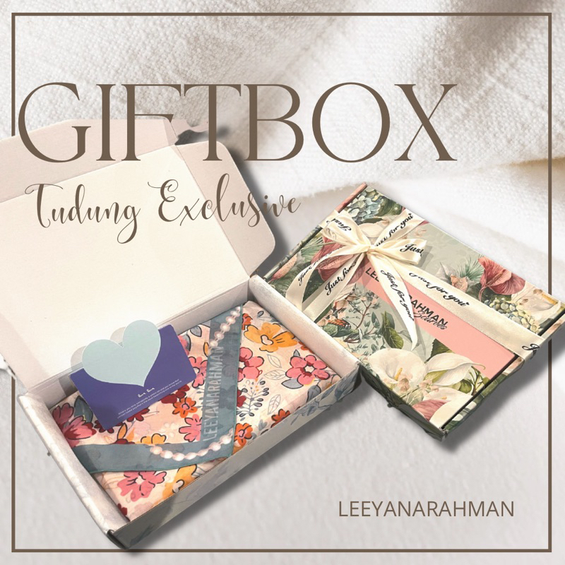 Gift Box Tudung Murah - Tudung Leeyanarahman | Shawlpublika | Kekaboo ...