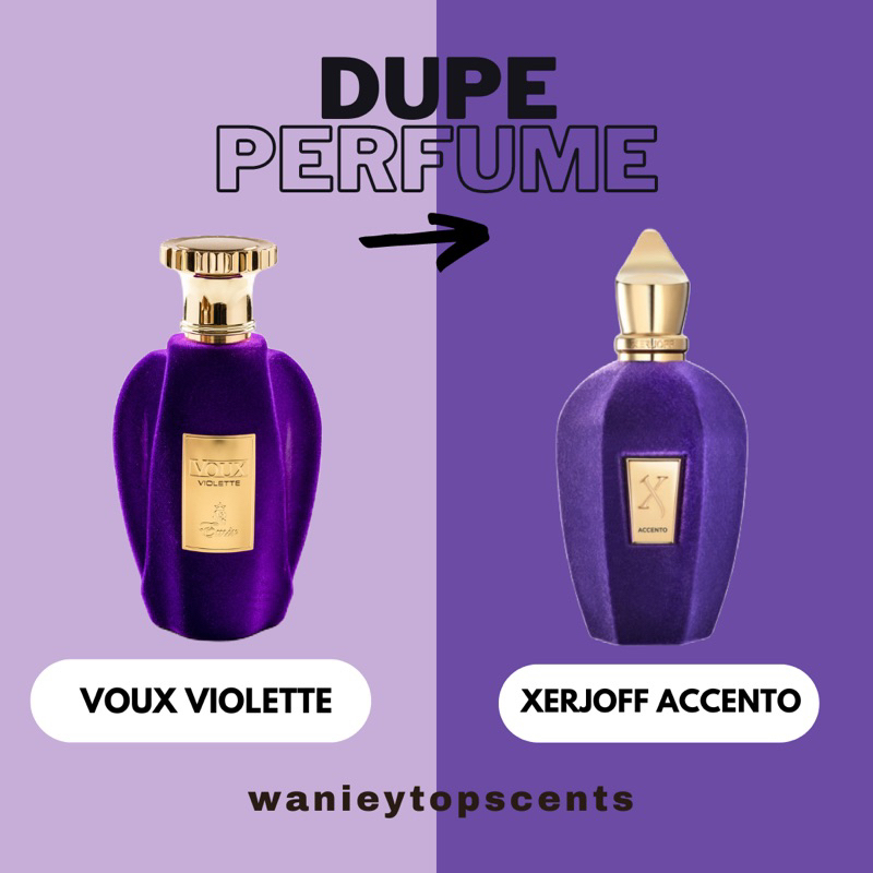 VOUX VIOLETTE BY EMIR ( XERJOFF ACCENTO) | Shopee Malaysia