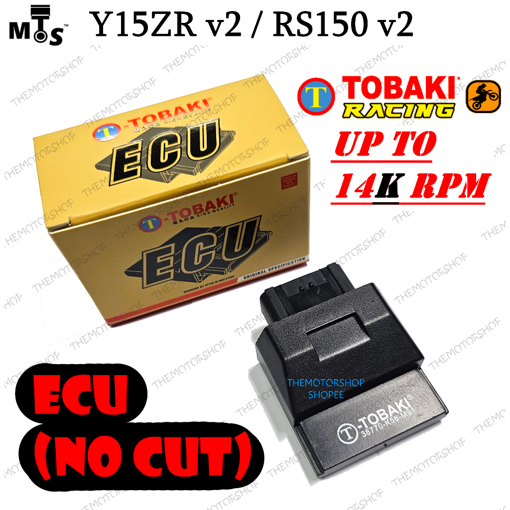 👍(NO CUT) TOBAKI ECU Y15ZR V2 / RS150R V2 RS PNP STANDARD (NO DYNO ...