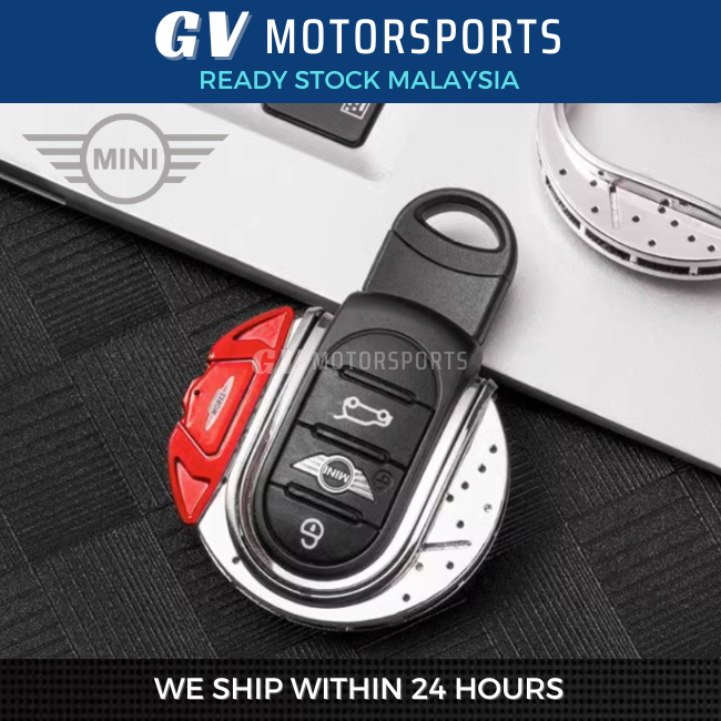 READY STOCK Mini Cooper JCW Brake Disc Style Shape Key Fob Case Shell ...