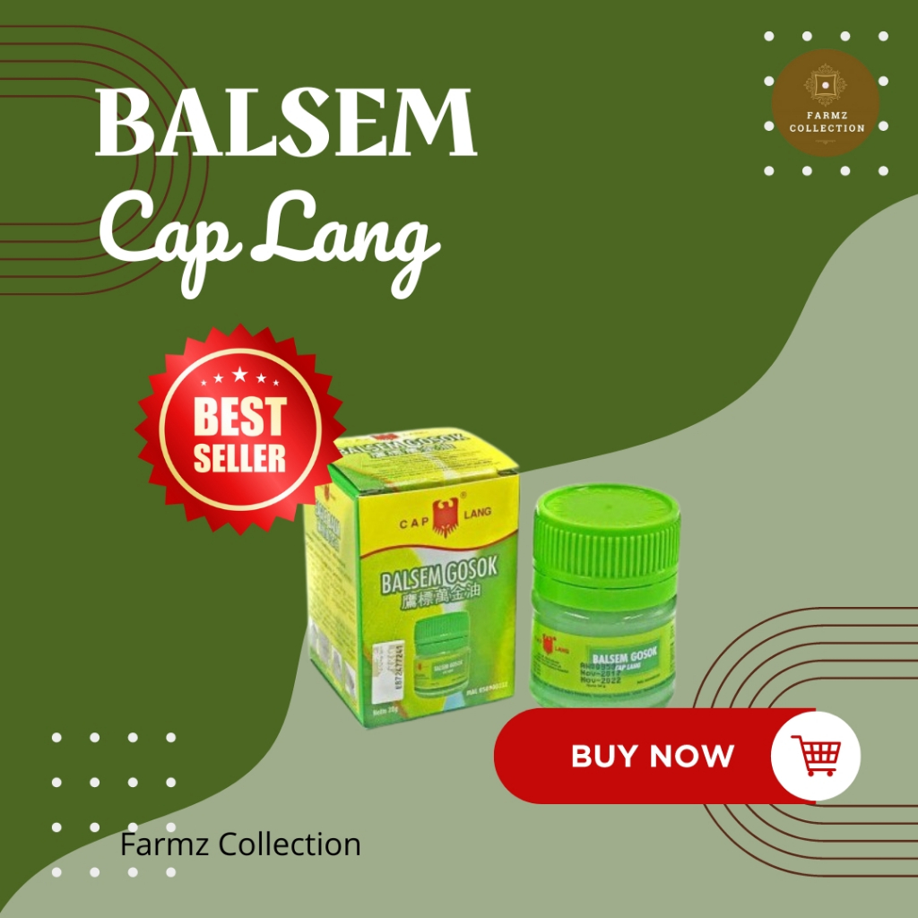 Original Eagle Brand Balsem Cap Lang Aromanya Terapi 20g Ready Stock ...