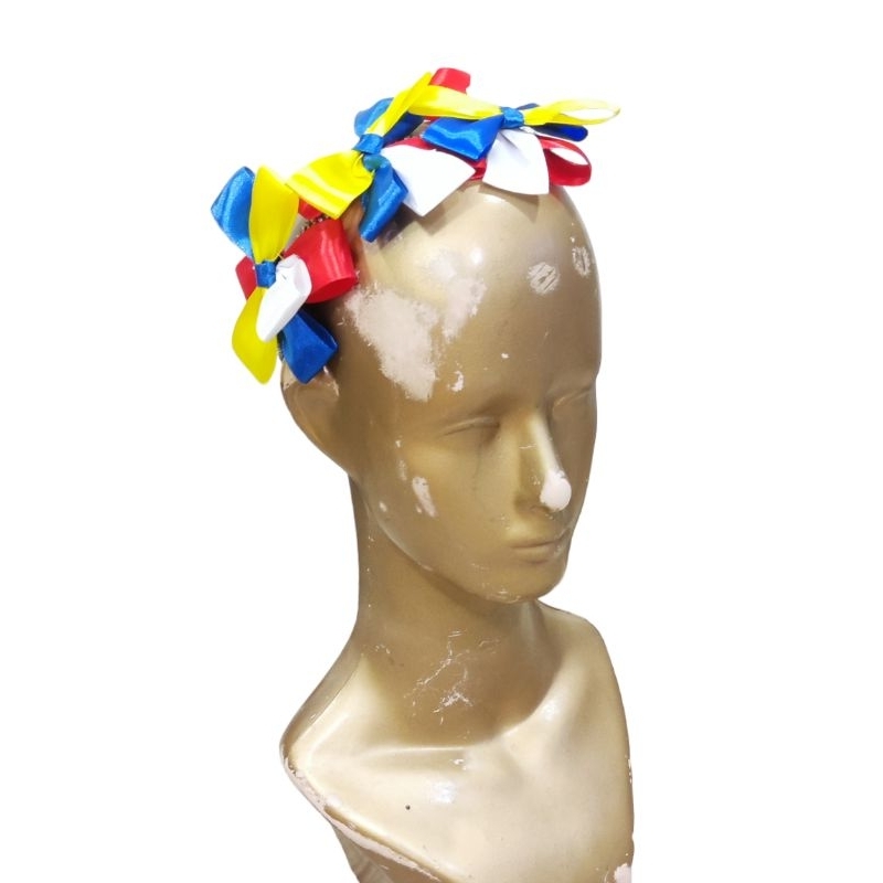 CEKAK REBEN BULAT / HEADBAND RIBBON MERDEKA / EVENT/ COSPLAY | Shopee ...