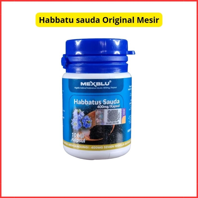 10 biji Kapsul Habbatus sauda Magic blue Mexblu | Shopee Malaysia