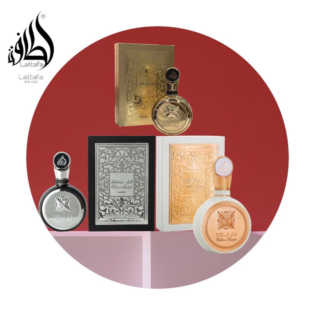 Fakhar Lattafa Silver & white Original Lattafa 3D Sticker perfume EDP ...