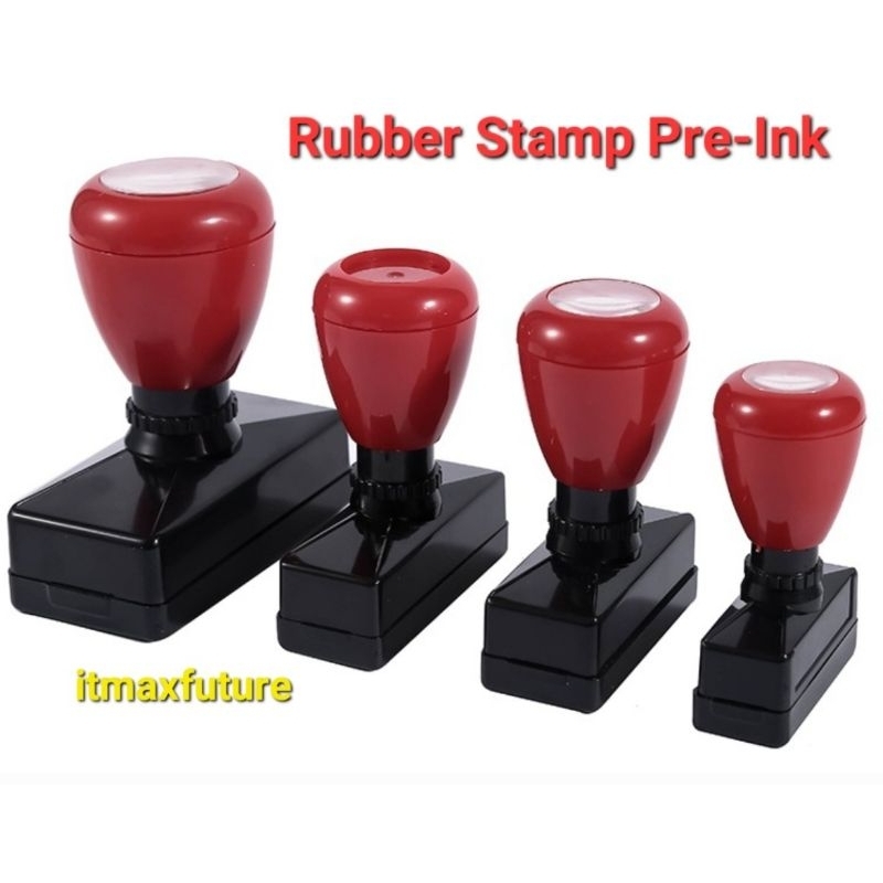 Rubberstamp Pre-Ink | Cop Ready-ink | Shopee Malaysia