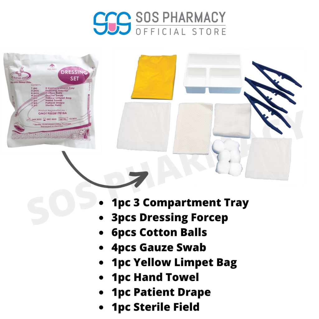 Sterile Basic Dressing Set 1Pack | Shopee Malaysia