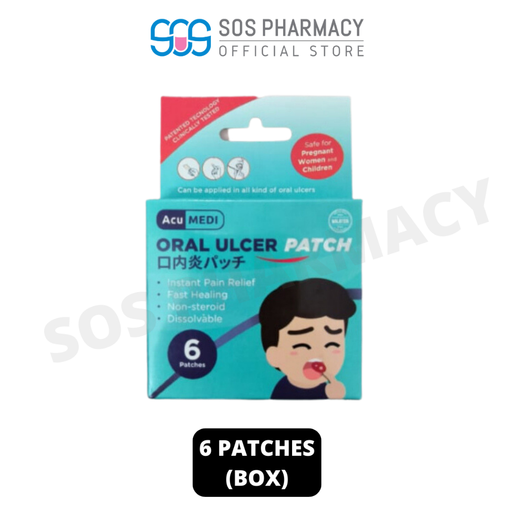 AcuMEDI Oral Ulcer Patch (6's/box) | Shopee Malaysia