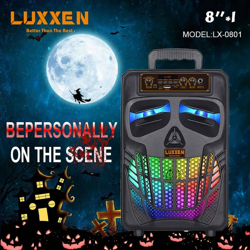 LUXXEN LX-0801 / NB-1 TWS Wireless Bluetooth Portable HIFI Speaker With Microphone / Super Bass ...