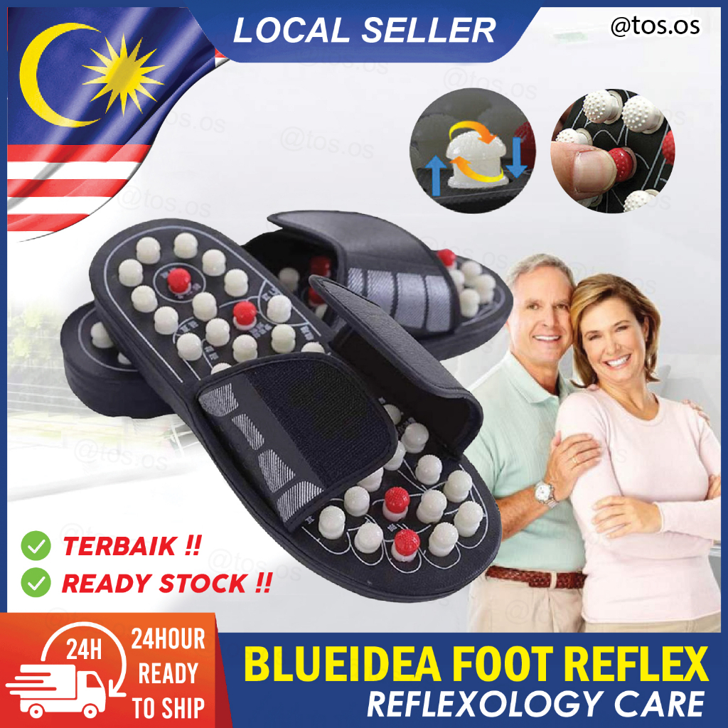 UNISEX Acupressure Reflexology Foot Healthy Massage Slippers ...