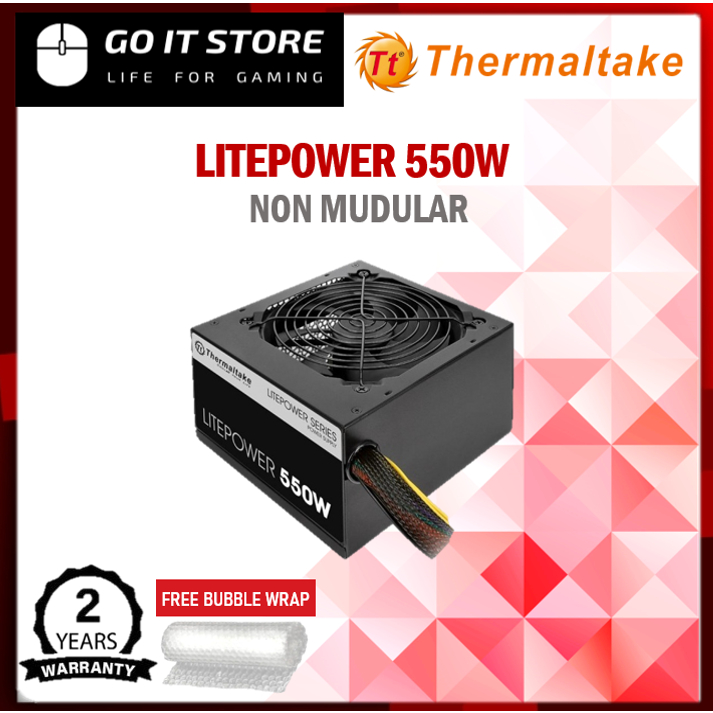 THERMALTAKE LITEPOWER 450W / 550W / 650W POWER SUPPLY UNIT PSU | Shopee ...