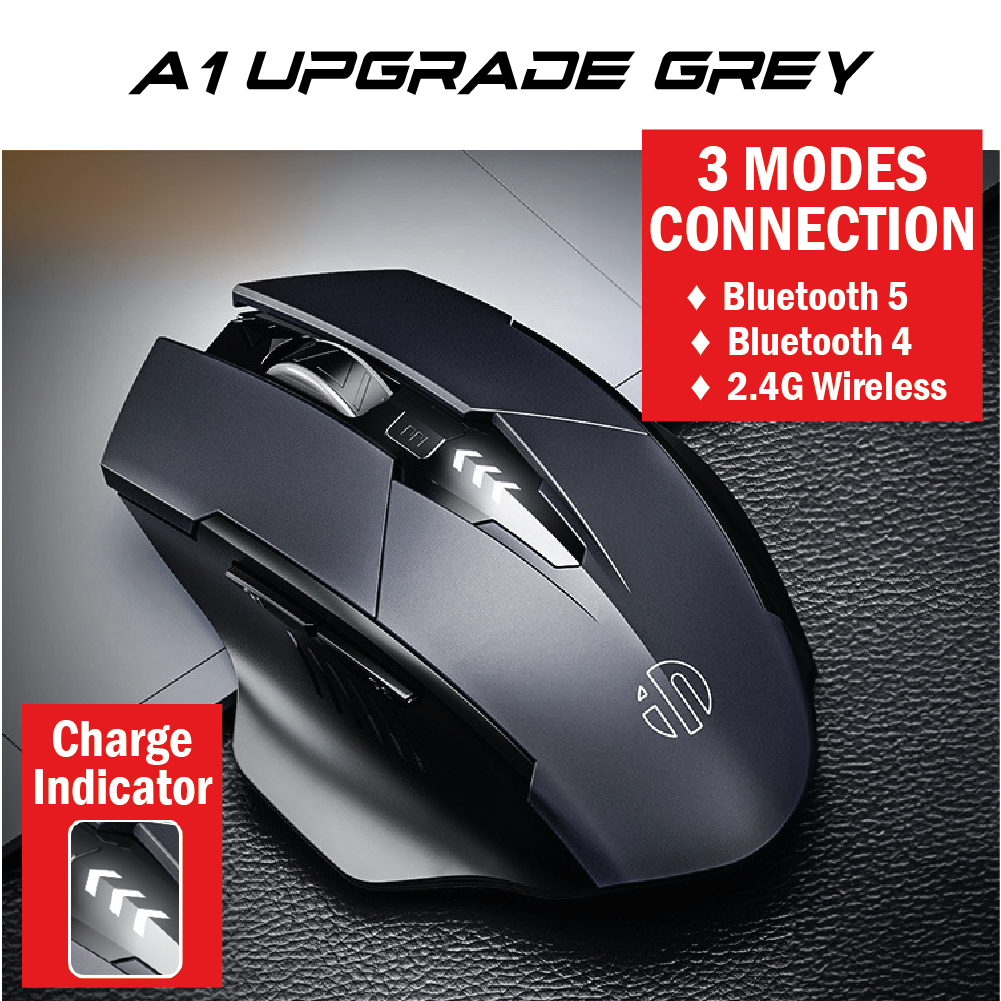 Wireless Gaming Mouse Inphic F9 Rechargeable Mouse Wireless Ergonomic ...