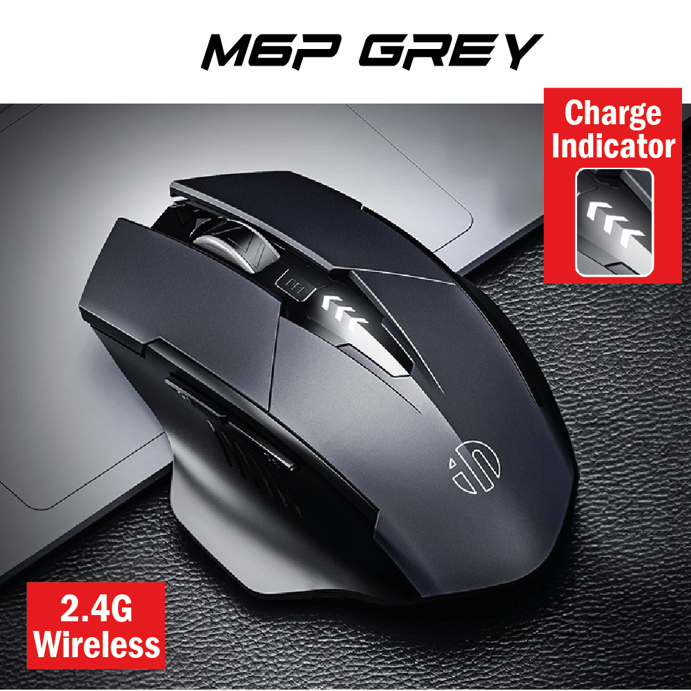 Wireless Gaming Mouse Inphic F9 Rechargeable Mouse Wireless Ergonomic ...