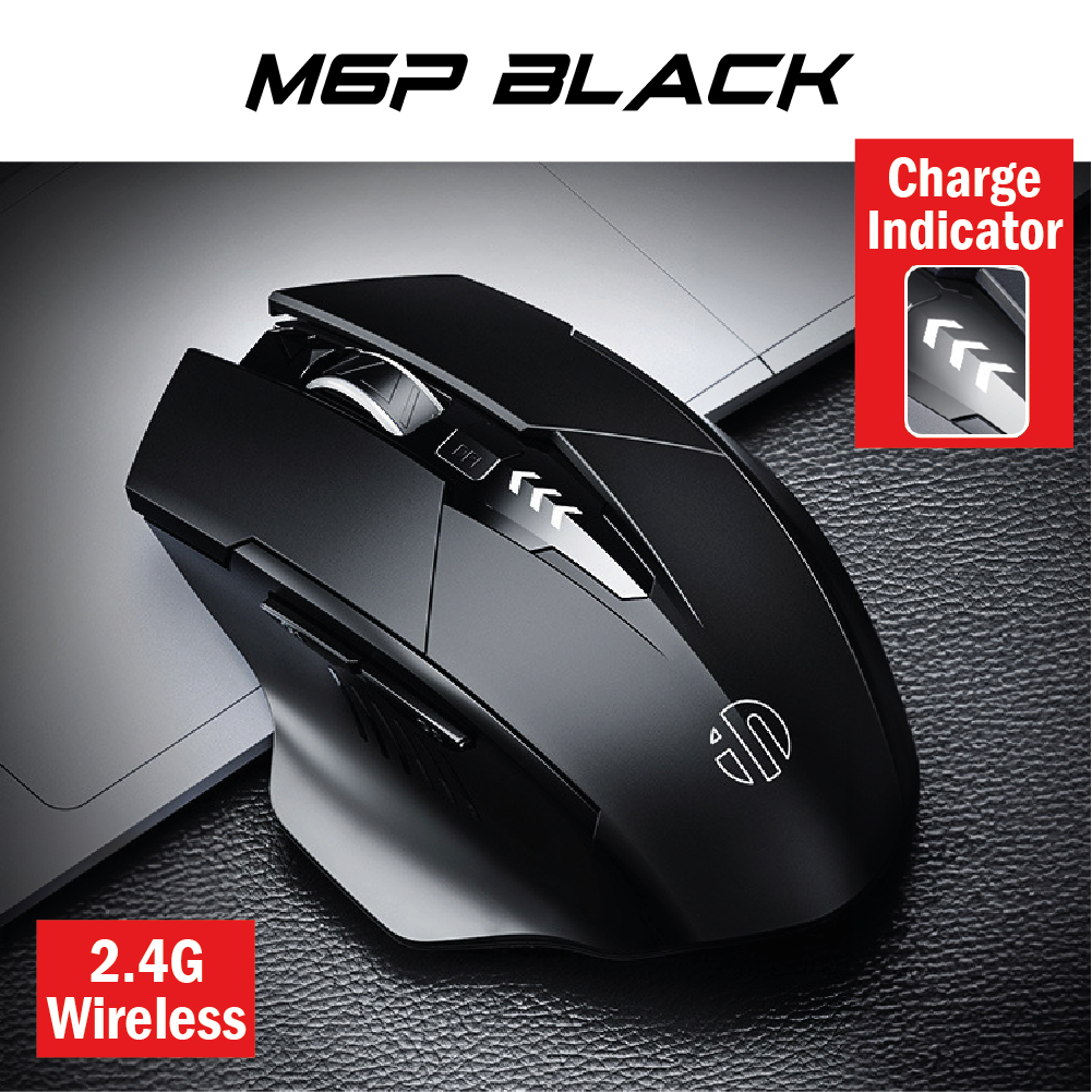 Wireless Gaming Mouse Inphic F9 Rechargeable Mouse Wireless Ergonomic ...