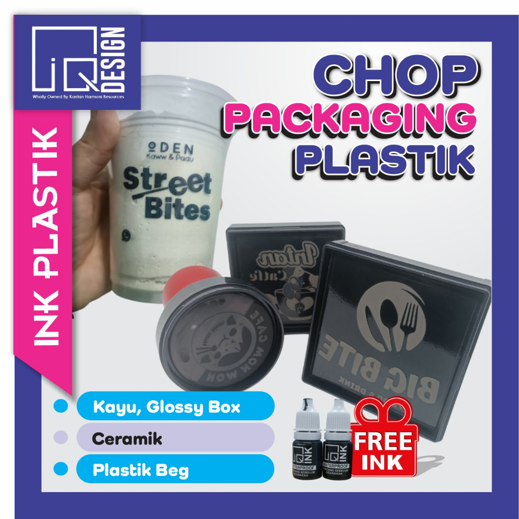 MAGIC STAMP - CHOP WATERPROOF/CHOP PLASTIK /CHOP CUP AIR /CHOP ...