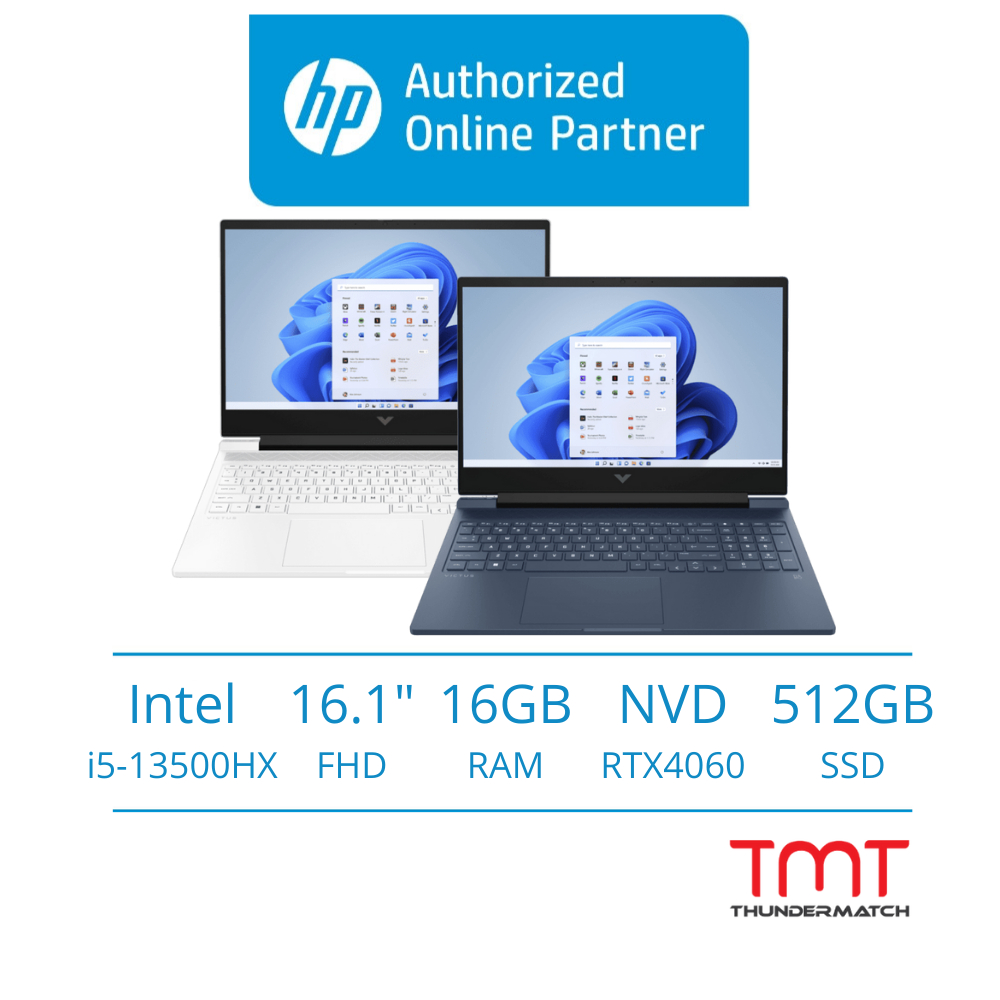 HP Victus Gaming Gaming Laptop - Silver/White/Blue (i5-13500HX/16GB RAM ...