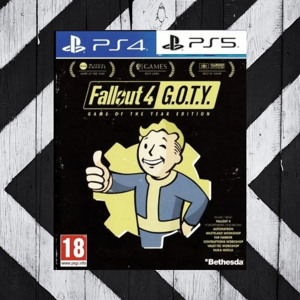 (Ready Stock) PS4/PS5 Fallout 4 Game Of The Year Edition Full Game ...