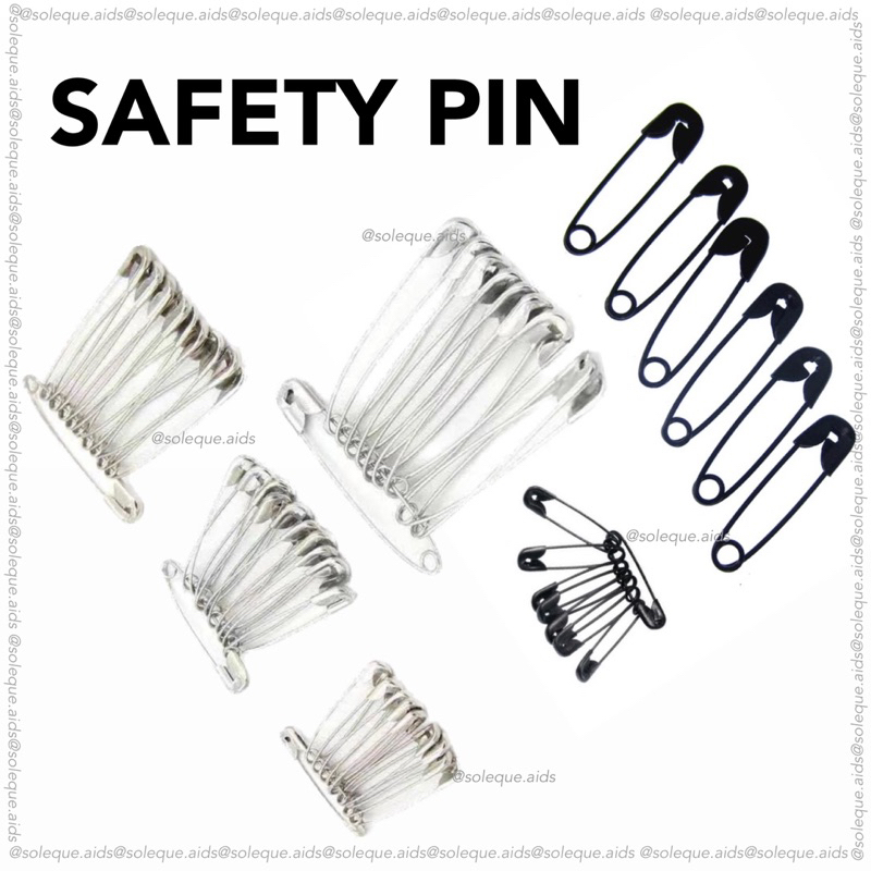READY STOCK SAFETY PIN BABY PIN MAGIC PIN SAFETY PIN BLACK BABY PIN ...