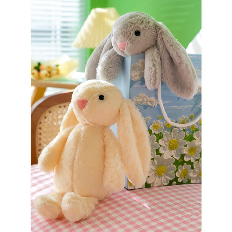 New bunny Doll Long Ear Rabbit Plush soft Toy Hug Sleeping Doll Girl ...
