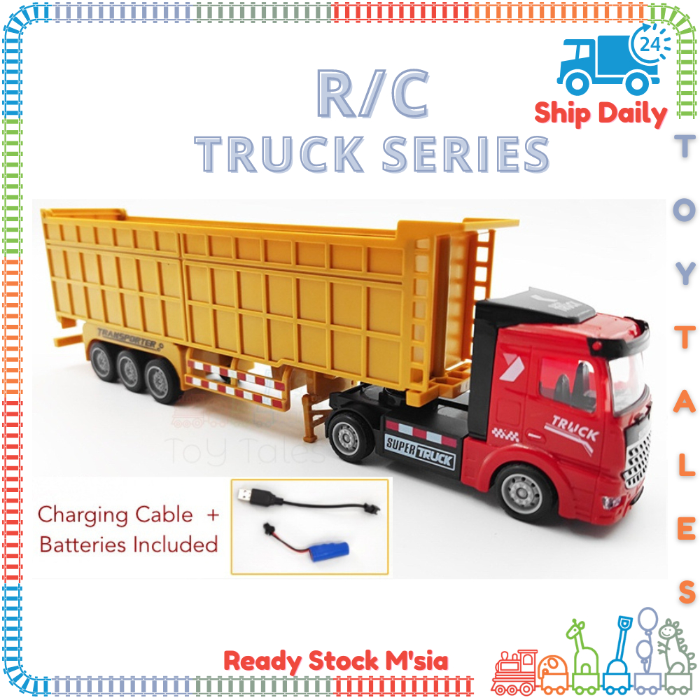 RC Commercial Truck Series with Rechargeable Batteries Oil Tanker ...