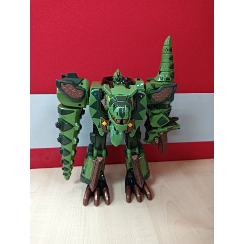 ORIGINAL BANDAI SUPER SENTAI MEGAZORD DX ABARAN OH GREEN VERSION ...
