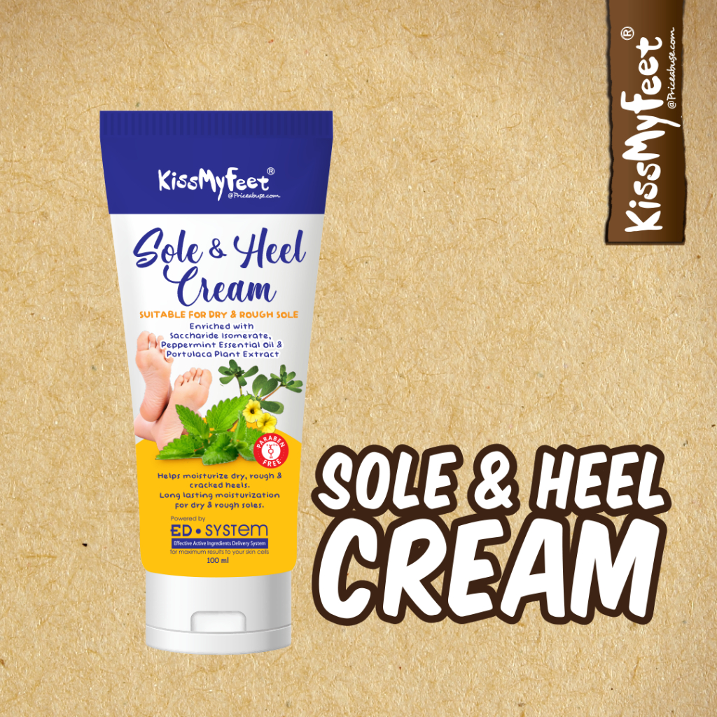KISS MY FEET SOLE & HEEL CREAM-100ml | Shopee Malaysia