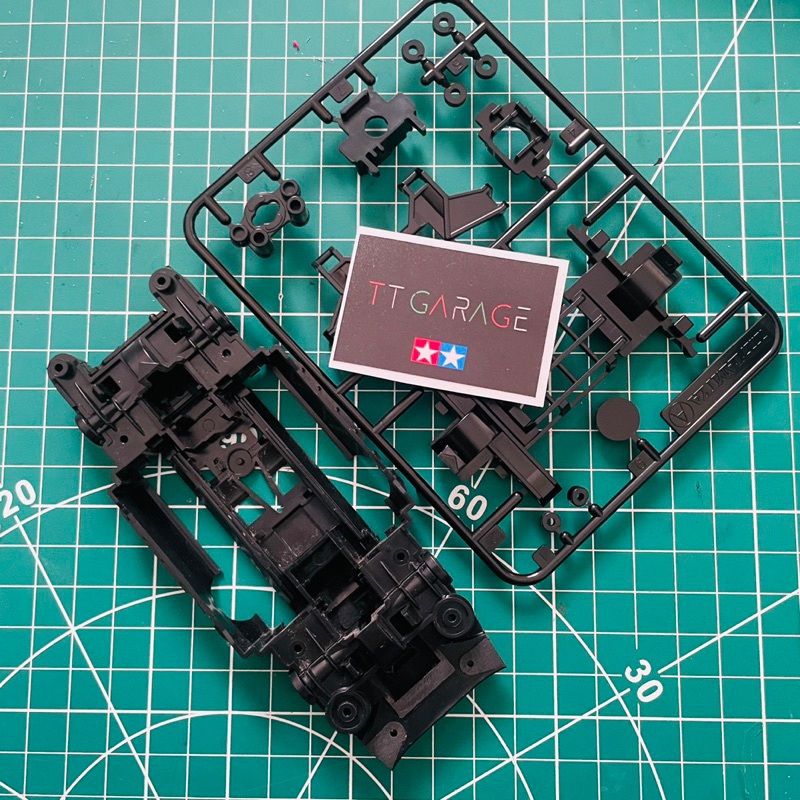 tamiya original MS pro chassis CNC cut by gunmiya for suspension ...