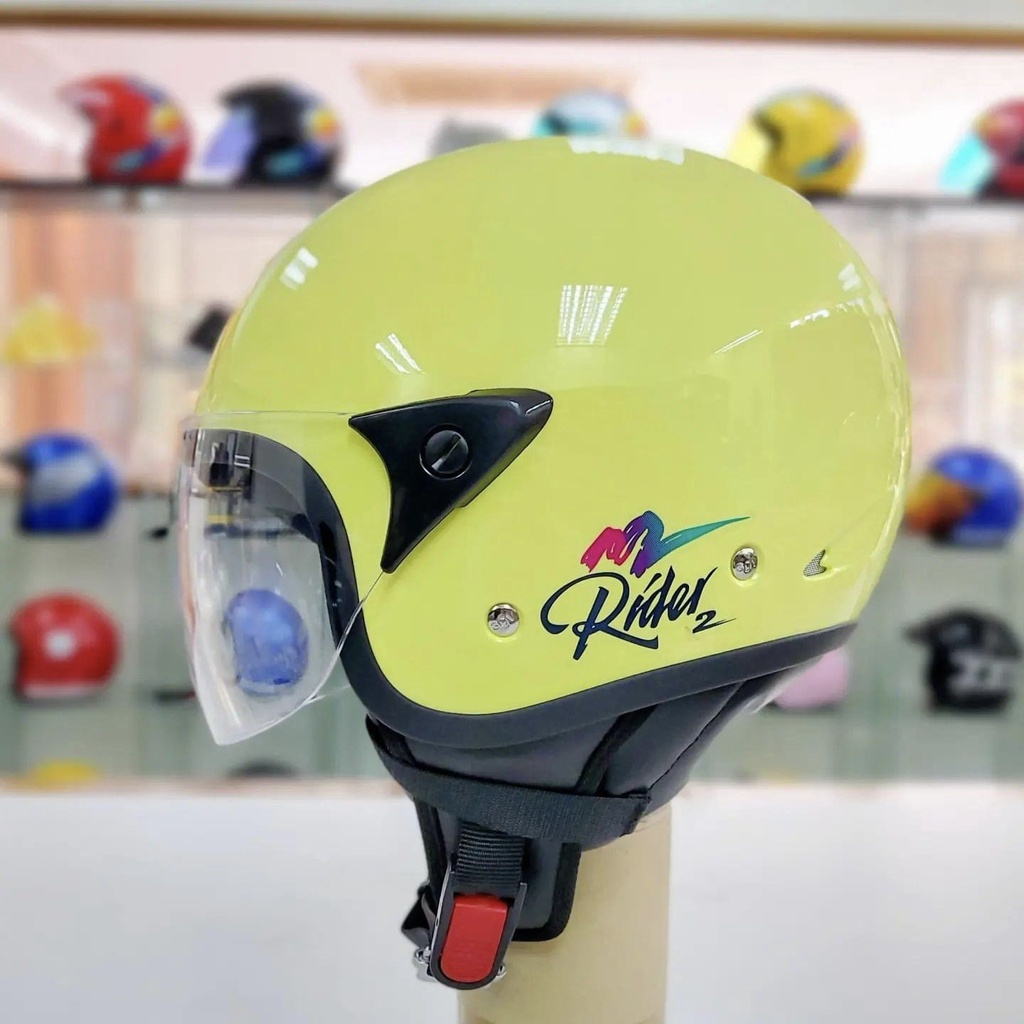 HELMET SGV RIDER 2 BALI STYLE MULTI COLOUR BLACK BLUE RED PINK SILVER ...