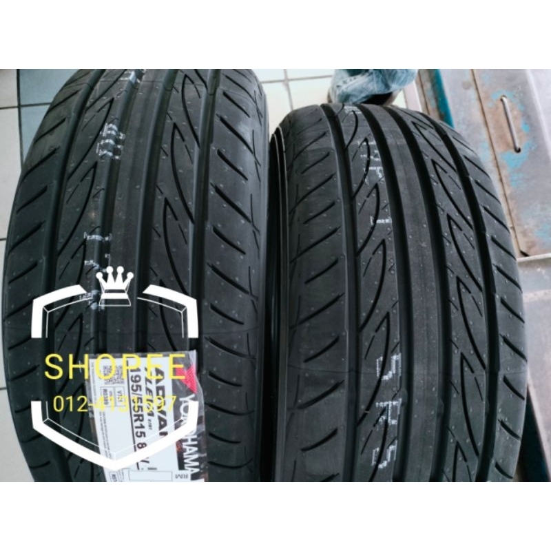 2025 Y 新轮胎 NEW TYRES 195/55/15 YOKOHAMA V701 ADVAN FLEVA JAPAN 195 ...