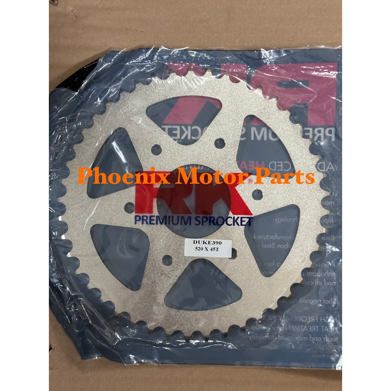 KTM Duke 390 / 250 / Dominar 400 RK Sprocket RK 520 X 45T | Shopee Malaysia