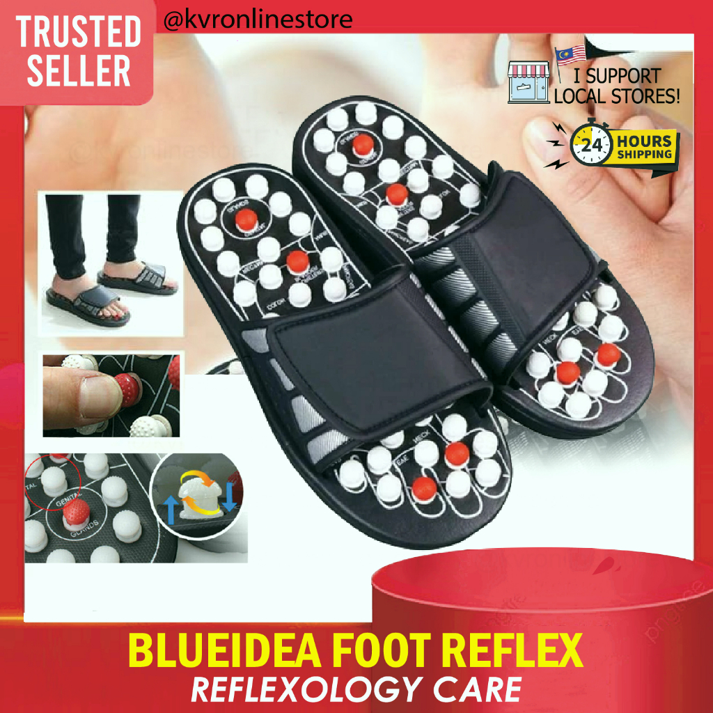 UNISEX Acupressure Reflexology Foot Healthy Massage Slippers ...