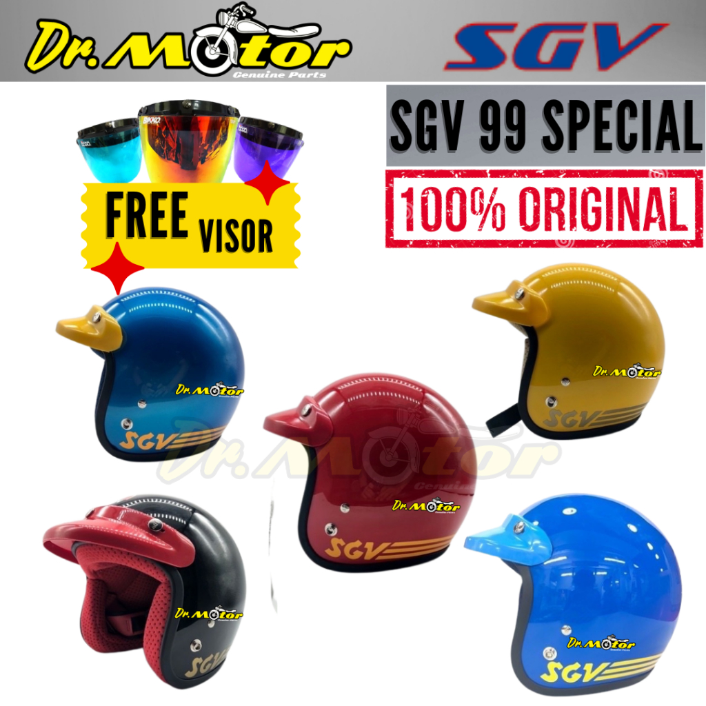 SGV 99 Special Edition Dark Green Red Yellow Black Energy Ceria Blue ...