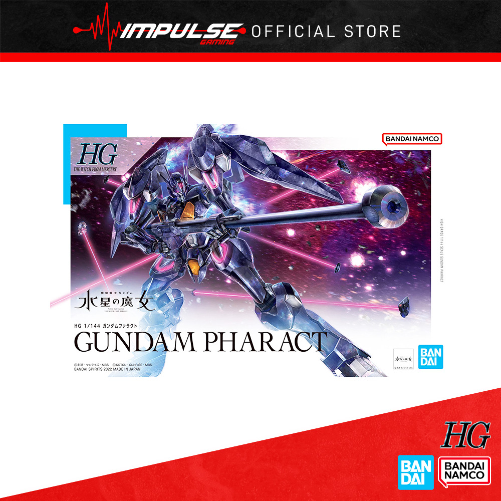 Bandai HG 1/144 Gundam Pharact (5063354) / Mobile Suit Gundam The Witch ...