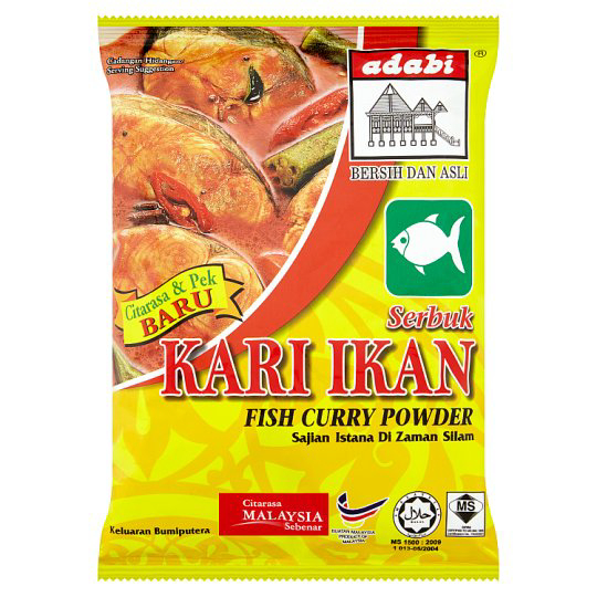 ADABI KARI IKAN/ FISH CURRY POWDER 1KG | Shopee Malaysia