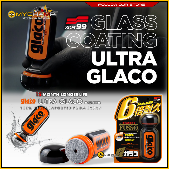 SOFT 99 Ultra Glaco Mirror Coating (70ml) Mirror coating / Glass coat ...