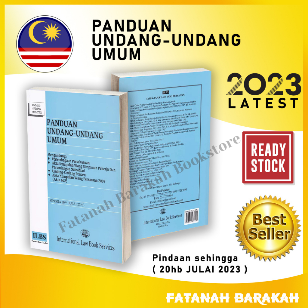 Panduan Undang-Undang Umum [Hingga 20hb Julai 2023] - READY STOCK ...