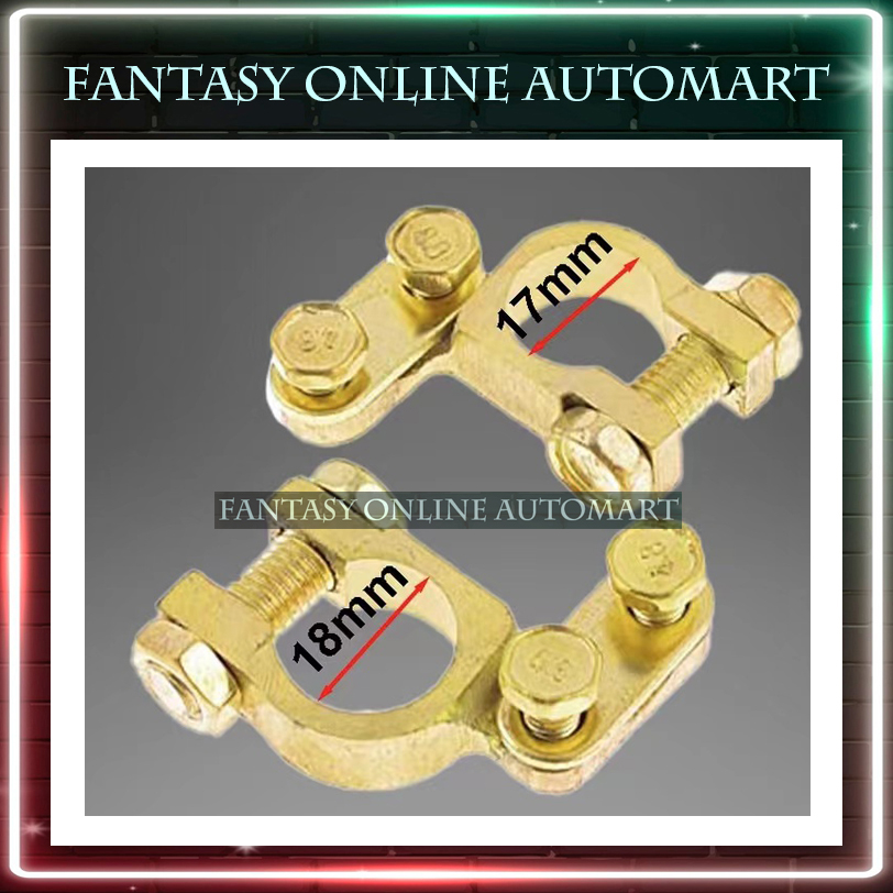 [ 1Pair ] BT007 Battery Terminal / Therminal / Battery Clamp APPLY for ...