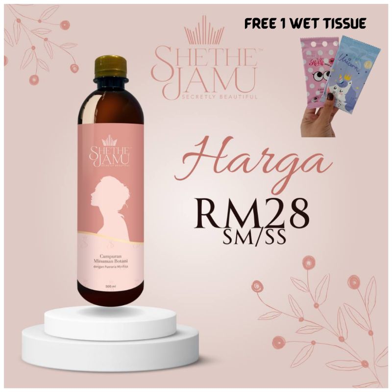 She The Jamu Botanical ( Original Shehnaz Khan ) free gift🎁 | Shopee ...