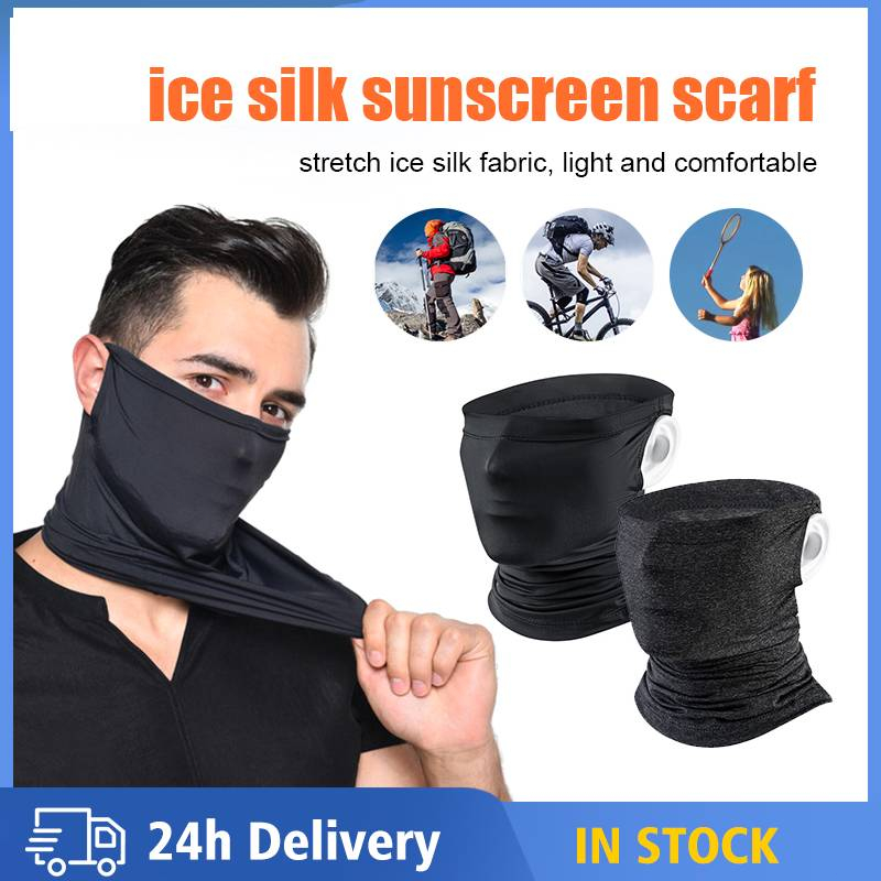 Outdoor Riding Face Mask UV Protection Cooling Bandana Face Mask ...