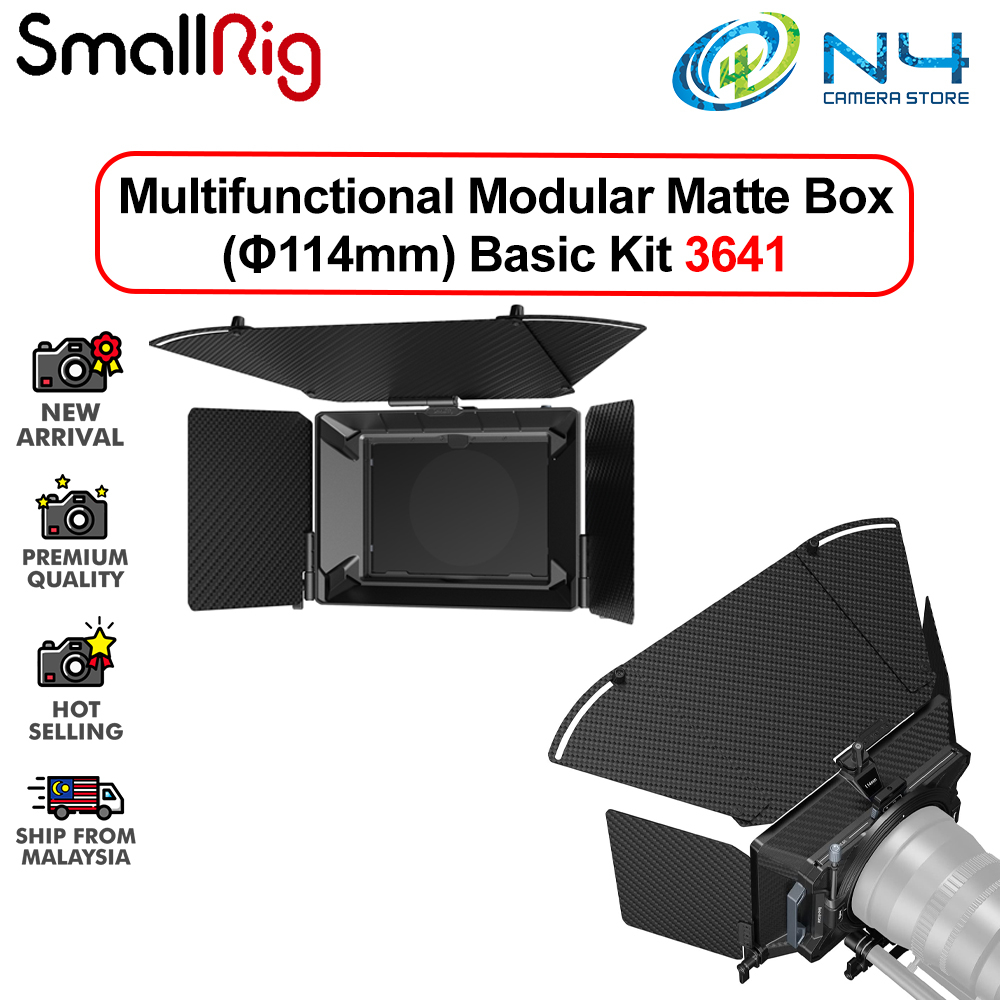 SmallRig Matte Box Multifunctional Modular (Φ114mm) Basic Kit for ...