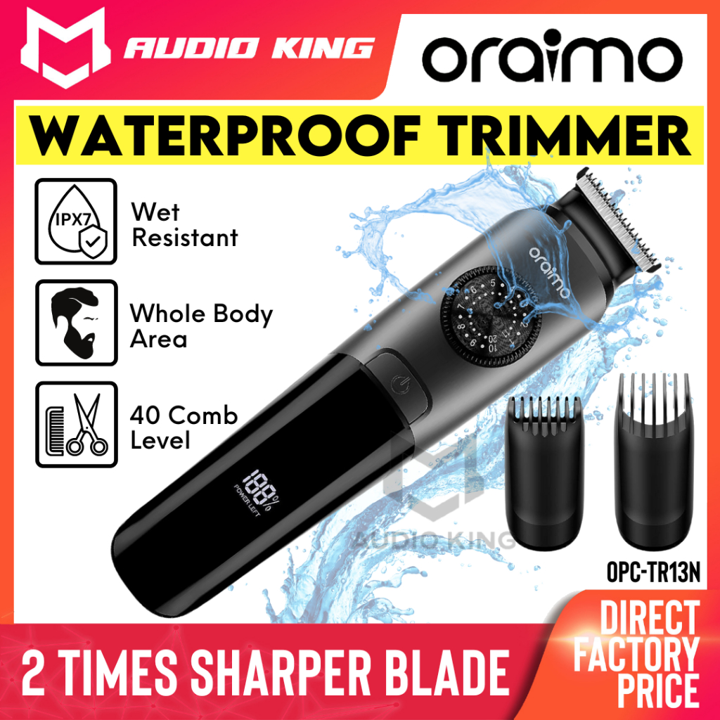 ORAIMO Cordless Rechargeable Cut Hair Trimmer Wireless Cutter Machine ...