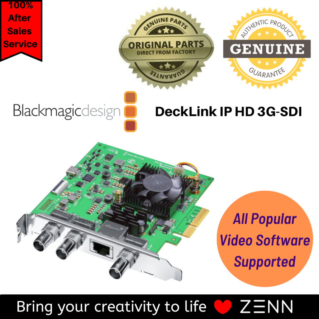 Blackmagic Design DeckLink IP HD 3G-SDI | Shopee Malaysia