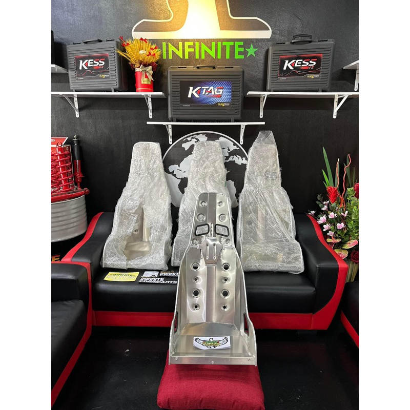KIRKEY UNIVERSAL Aluminum Racing Seat Super Lightweight Height 98cm ...