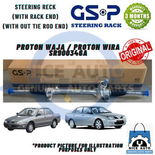PROTON WAJA / PROTON WIRA POWER STEERING GEAR RACK -BRAND 100% ORIGINAL ...