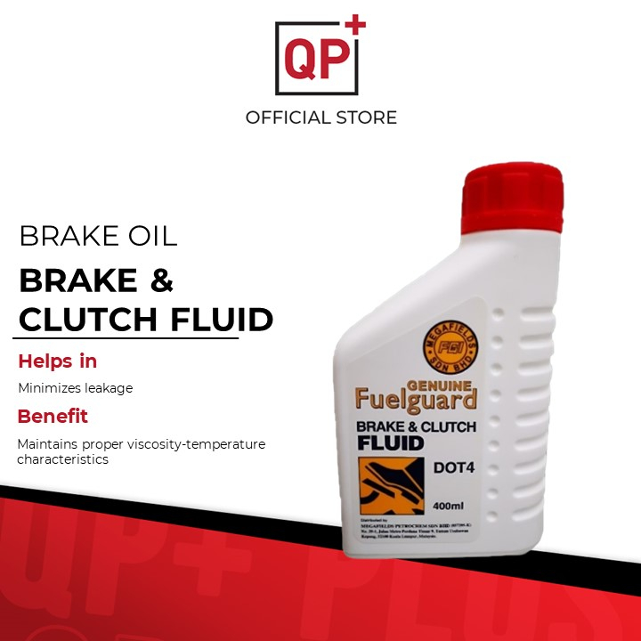 FUELGUARD BRAKE & CLUTCH FLUID DOT4 400G/800G | MINYAK BREK FUELGUARD ...