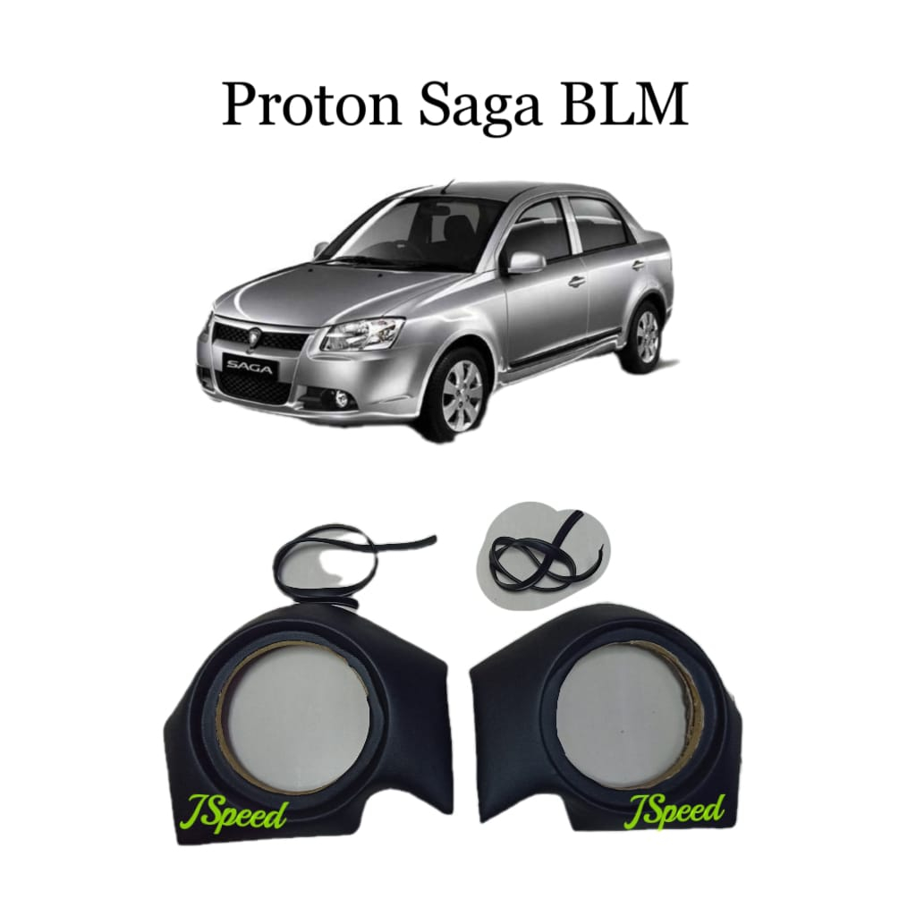 Proton Saga BLM /FLX Front 6.5" Door Panel Speaker Cover(SETS) | Shopee ...
