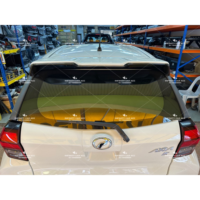 Perodua Axia 2023 2024 OEM ACE Spoiler V2 | Shopee Malaysia