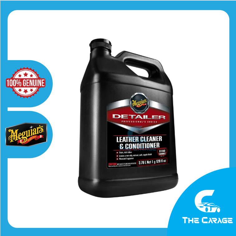 MEGUIAR'S Leather Cleaner & Conditioner D18001 (1 Gallon) | Shopee Malaysia