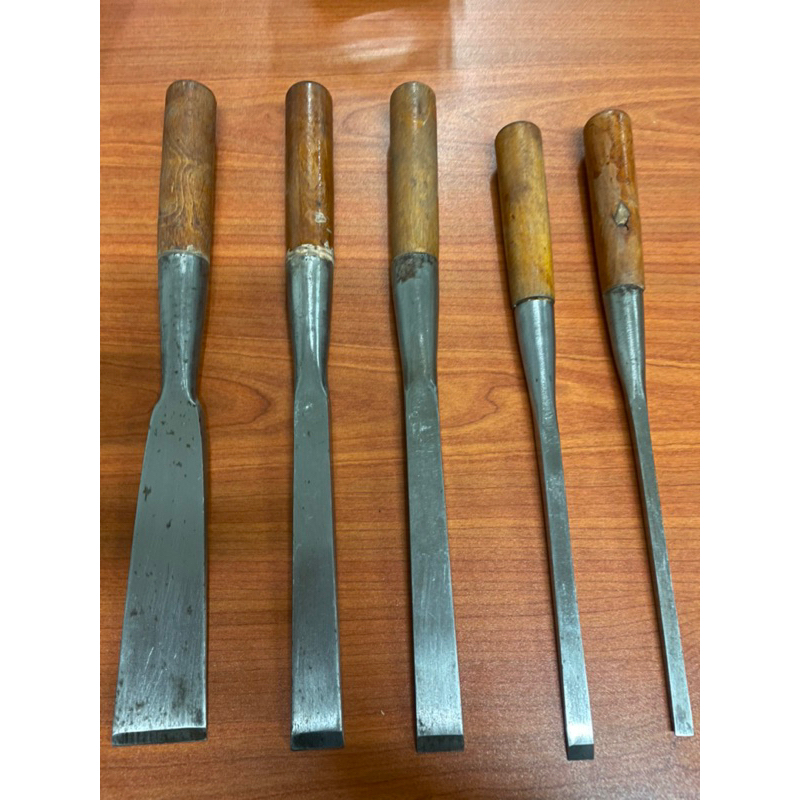 Wood Chisel Heavy Duty Full Steel tebal Pahat Kayu Padu Vintage ...