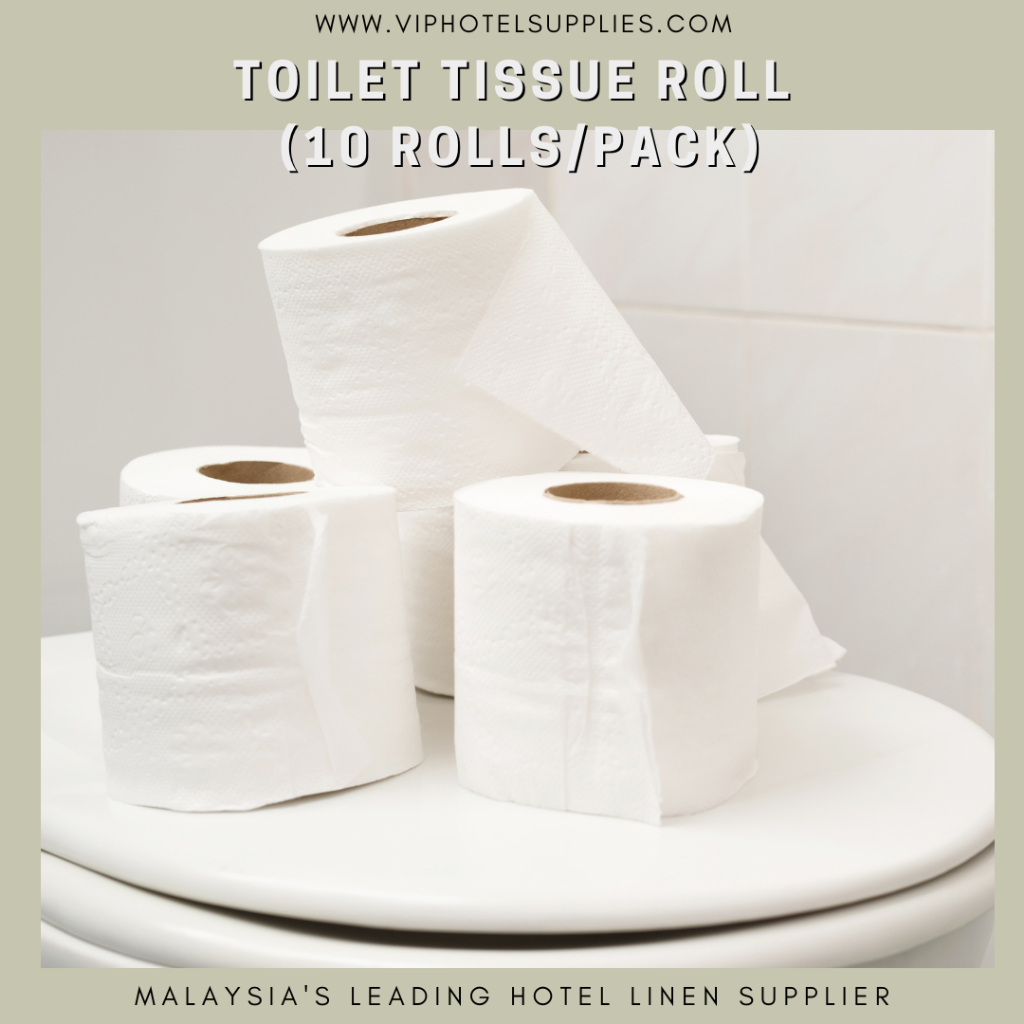 VIP UltraPlush Essential Toilet Tissue Roll 10 Rolls/Pack / Tisu Tandas ...